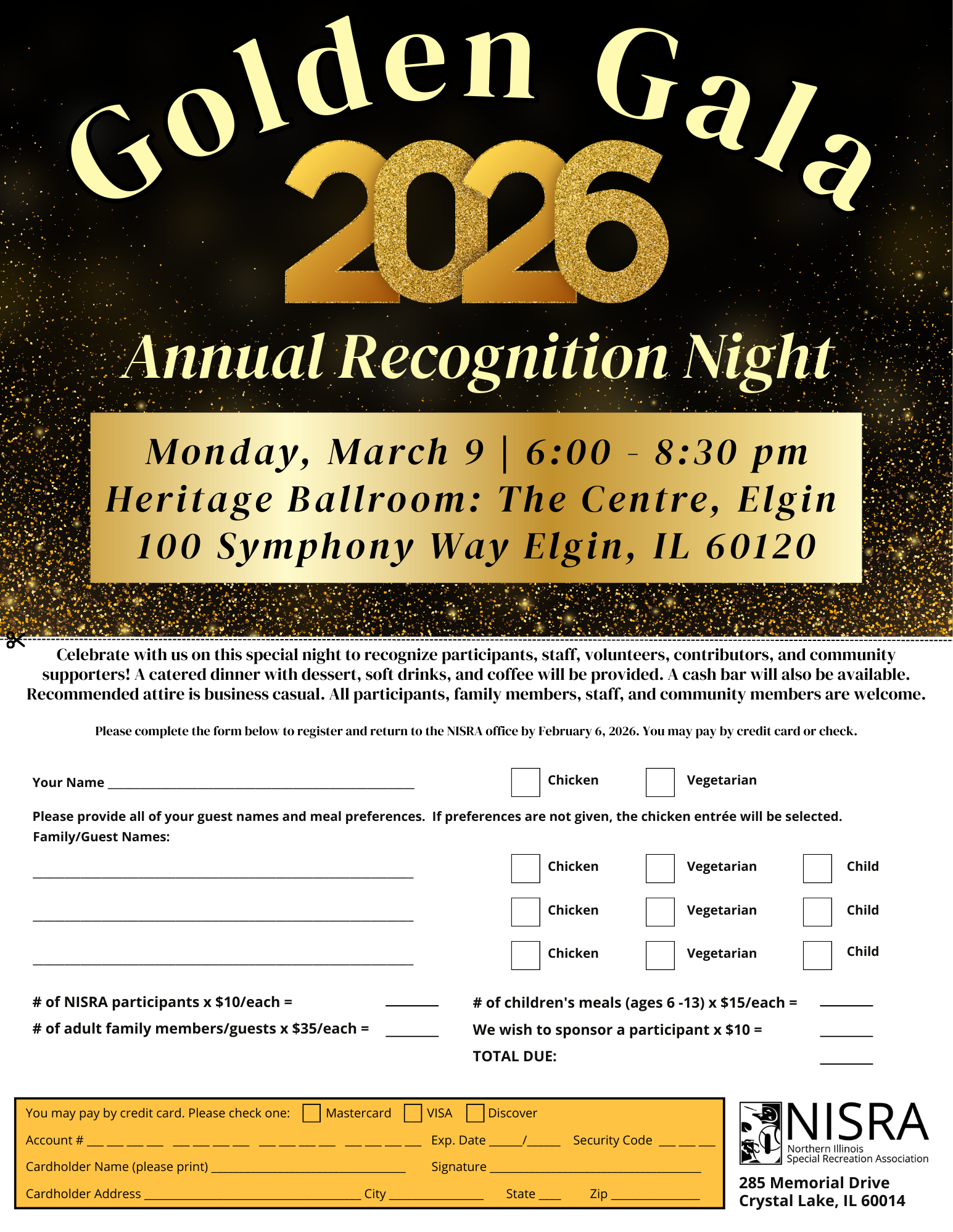 2026 Annual Recognition Night - NISRA