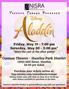 Purchase Aladdin Tickets Today! - NISRA